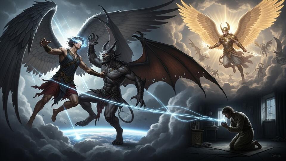 Daniel prayed for three weeks because an angel was fighting a demon in ...
