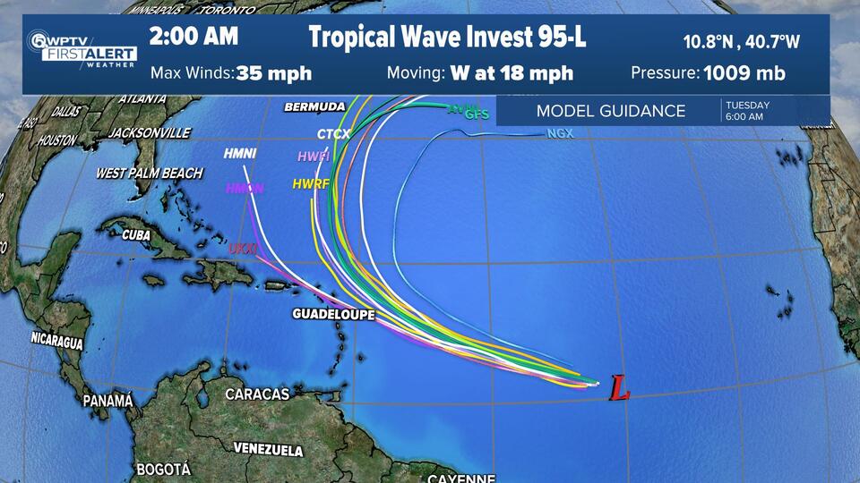 TROPICS: System in Atlantic continues to strengthen, monitoring area in ...