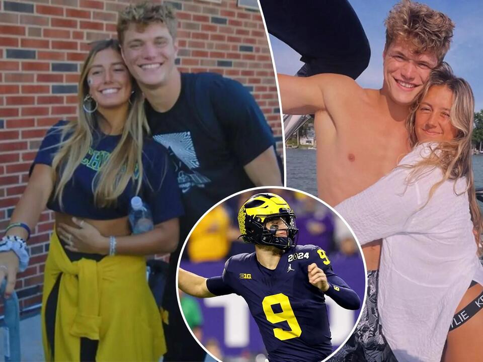 J.J. McCarthy gushes over ‘soulmate’ girlfriend Katya as he declares ...