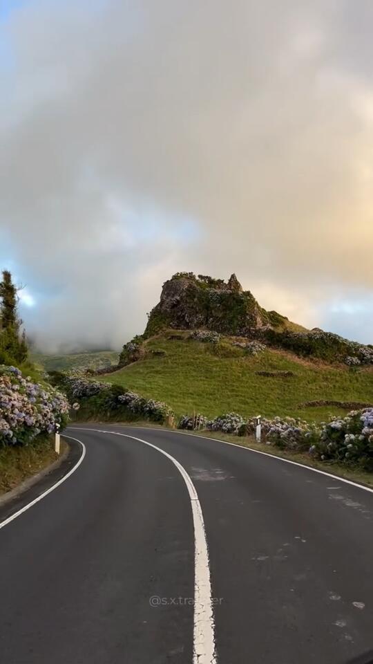 What lies around the next bend on the Azorean roads?Driving through the ...