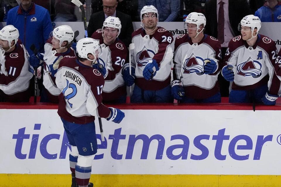 Zach Parise and Nathan MacKinnon star as the Avalanche pound the ...
