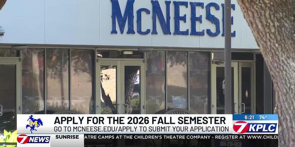 Applications open for McNeese 2026 Fall semester - NewsBreak