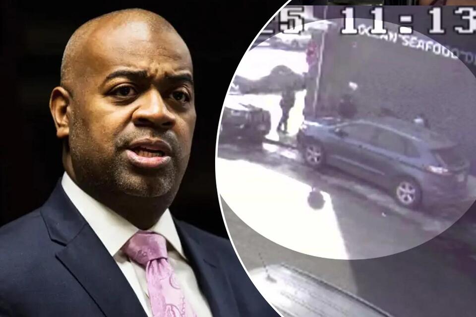 Newark, NJ mayor holds press conference on controversial ICE raid ...