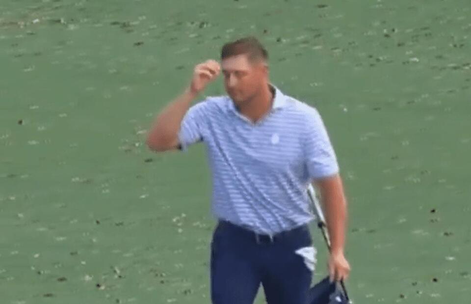 Bryson DeChambeau Punctuated His Masters-Leading Round Of 65 With A ...