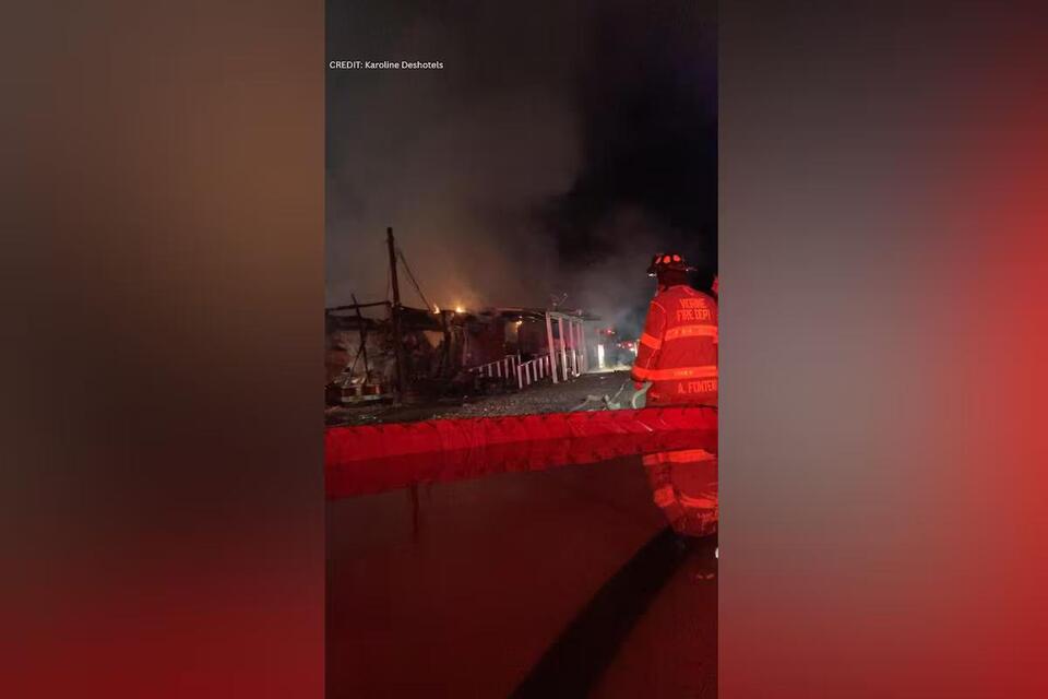 Fire destroys cherished Vidrine restaurant - NewsBreak