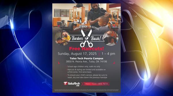 Tulsa Tech to hold annual Back-to-School Barber Bash August 17 - NewsBreak
