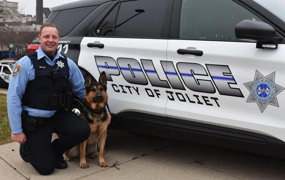 Joliet Police mourn death of veteran K9 Officer Daniel Willis - NewsBreak
