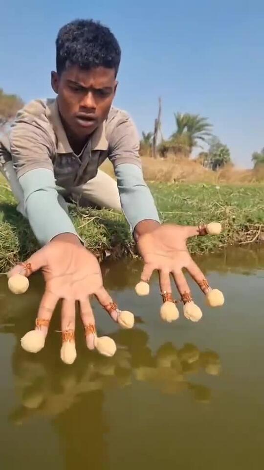 How to catch fish with your hands! 10 fingers and 6 fish.🐟🐟 - NewsBreak