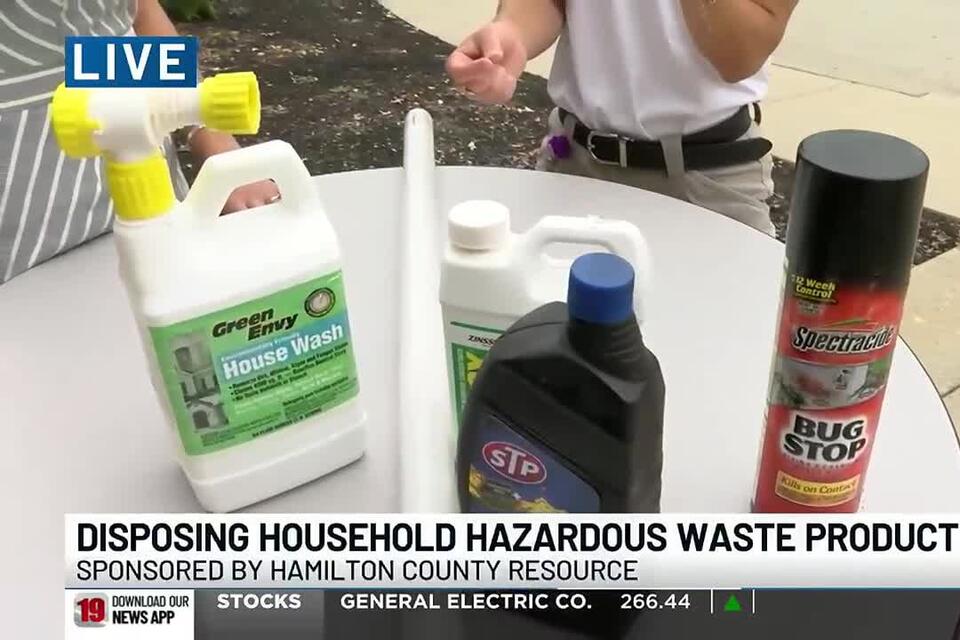 Disposing household hazardous waste product - NewsBreak