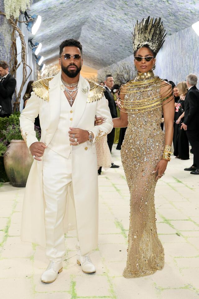 Ciara Channels Egyptian Queen Nefertiti at Met Gala 2026 - NewsBreak