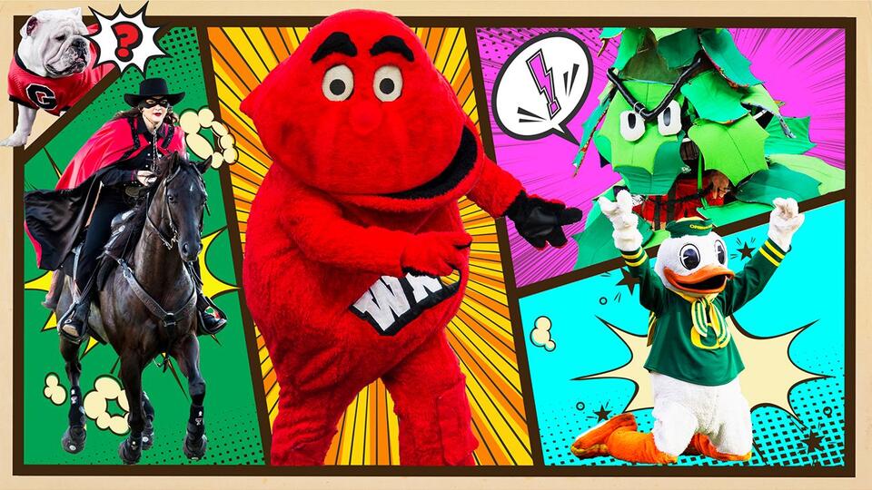 ESPN’s Ryan McGee ranks the college mascots by divisions - NewsBreak