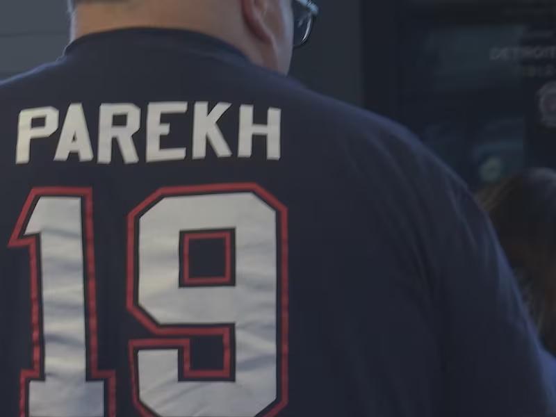 Spirit fans celebrate Zayne Parekh’s NHL Draft night with local watch party