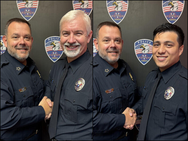 Dickson Police Department Welcomes Two New Officers - NewsBreak