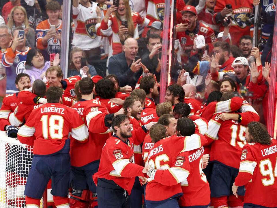 Florida Panthers win their first Stanley Cup, surviving Oilers ...