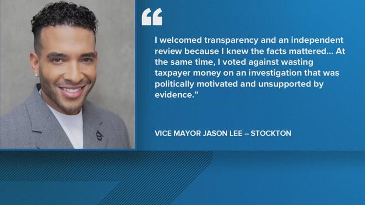 Stockton Vice Mayor Jason Lee cleared after city investigation into ...