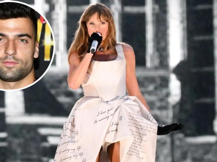 Taylor Swift’s Dancer Helps Her Down From Raised Stage After ...