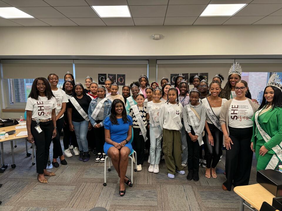 'GLO-wing' the next generation of girls at Baldwin Middle School