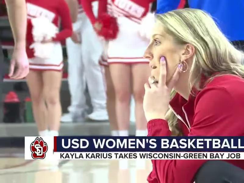 Kayla Karius leaves USD for “Dream Job” at Wisconsin-Green Bay