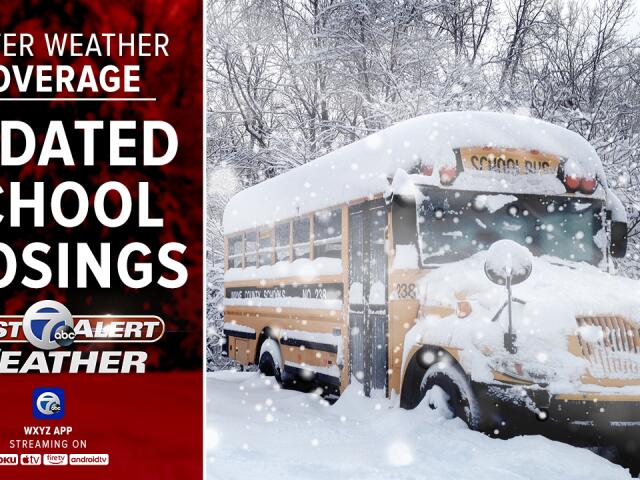 School Closings: List of Monday closures across metro Detroit after ...