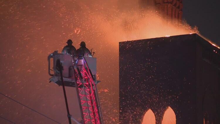 4-alarm fire devastates historic building - NewsBreak
