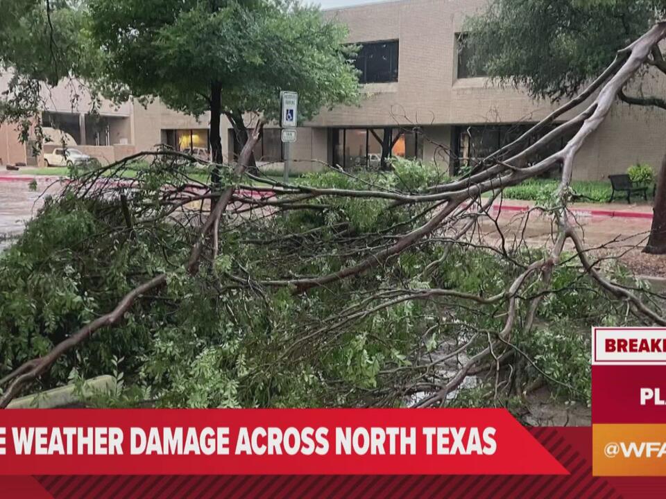 DFW severe storm damage: What we're seeing across North Texas