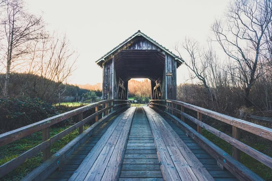Humboldt County’s Historic Covered Bridge: The Berta Ranch Bridge ...