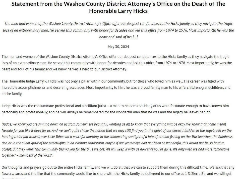 Reactions Pour in After U.S. District Court Judge Hit, Killed by Car in ...
