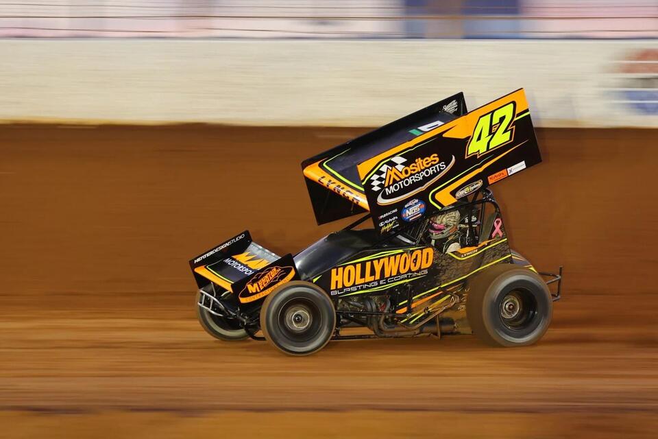 Ty Gibbs Impresses in World of Outlaws Debut at Charlotte - NewsBreak