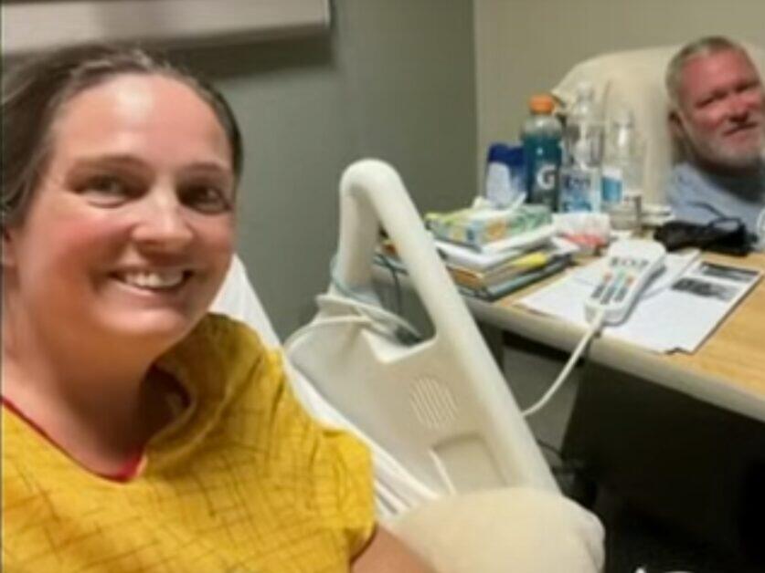 Shark Attack Survivor Speaks From Hospital Bed After Losing Her Calf in ...