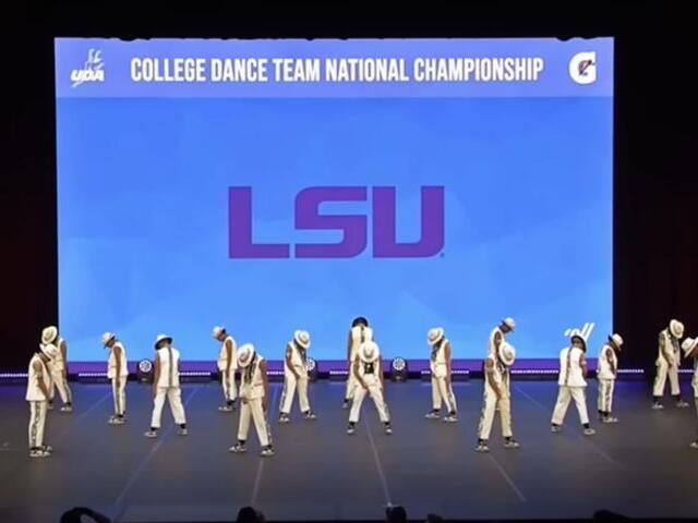 LSU dance team take home National Championship for viral hip hop routine