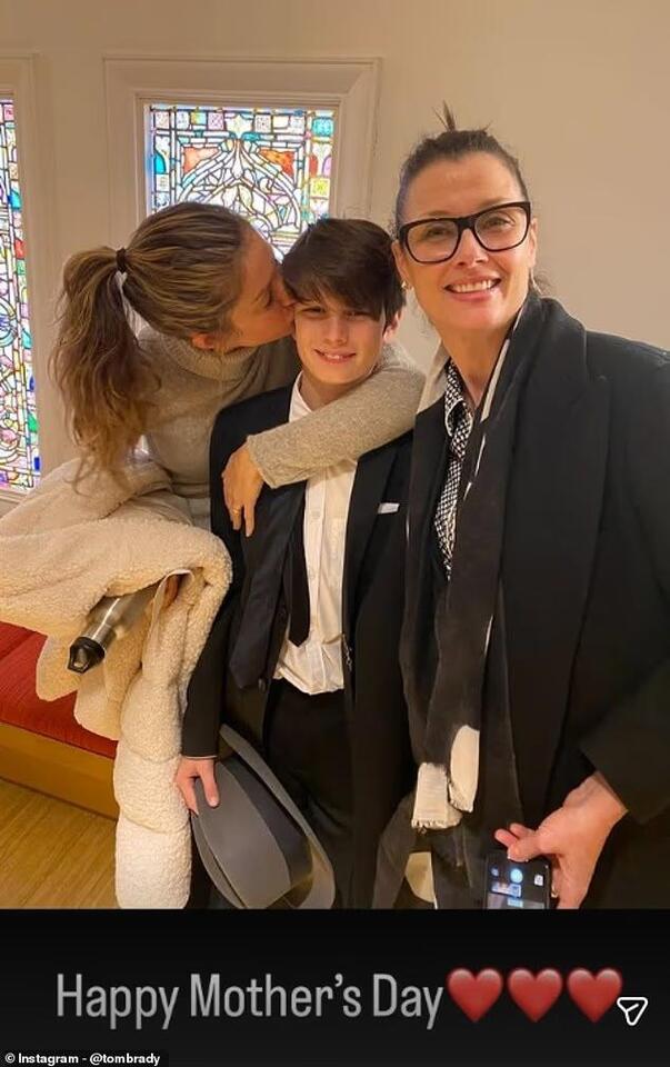 Tom Brady sends Mother's Day wishes to exes Gisele Bundchen, Bridget ...