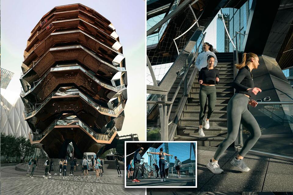 Running up the Vessel — four times — is the hottest new workout class ...
