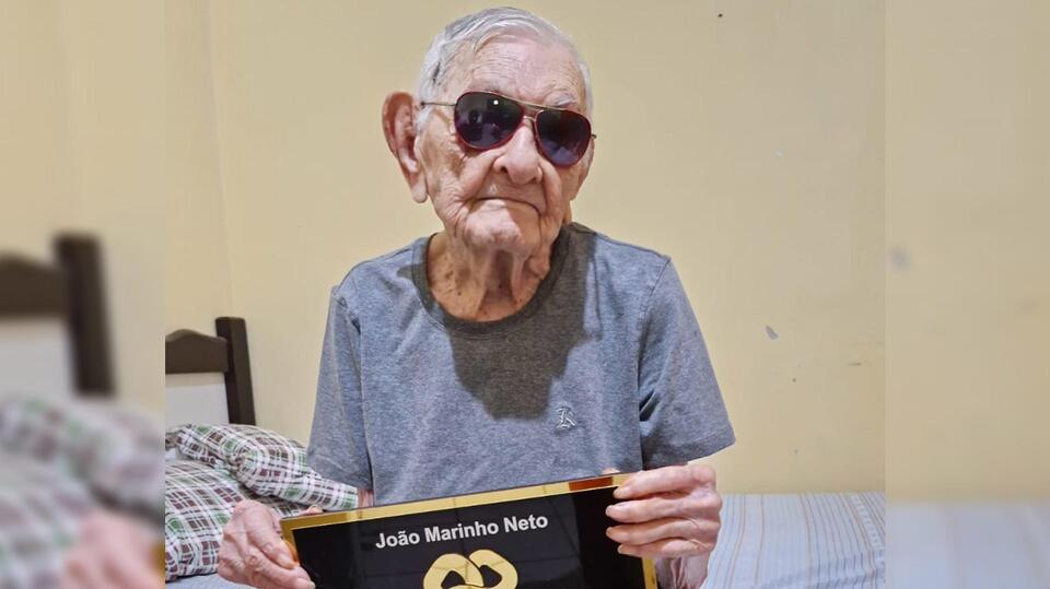 João Marinho Neto Officially Certified as Brazil’s Oldest Man at Age 112
