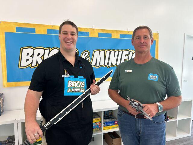 Father and son turn passion for LEGO toys into new business in ...