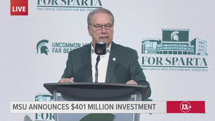 Michigan State basketball coach Tom Izzo gets emotional following $401 ...