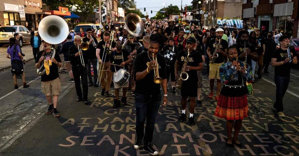 Minneapolis brass band founded after George Floyd's murder helps ...