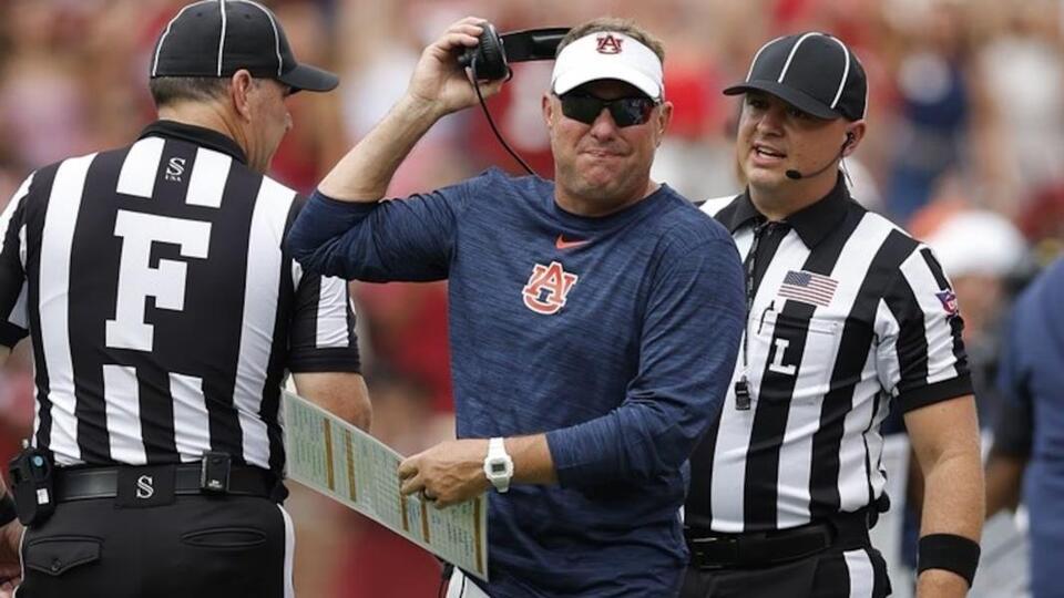 SEC commish Greg Sankey reacts to Auburn AD’s ref statement, how replay ...