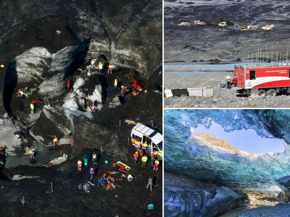 1 tourist dead, 2 missing in Iceland ice cave collapse