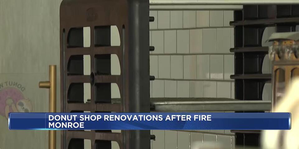 Owners of a donut shop in Monroe are cleaning up water damage after a ...
