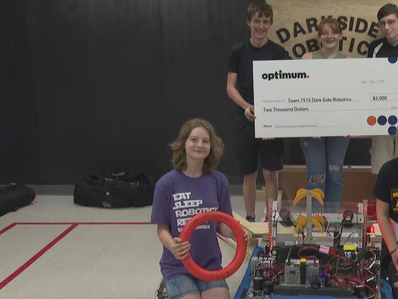 Dark Side Robotics wins Optimum Community Impact Award Grant