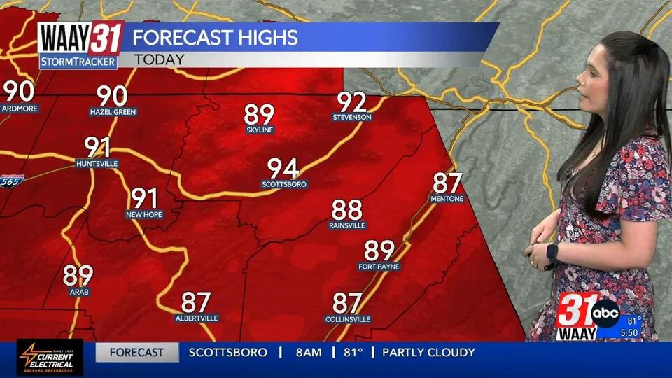 Amber Kulick's Friday Morning Forecast 07/05 - NewsBreak