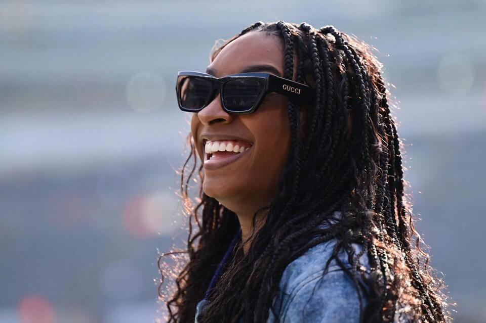 Mikaela Shiffrin Shows Love for Simone Biles as Gymnast Turns Heads in ...