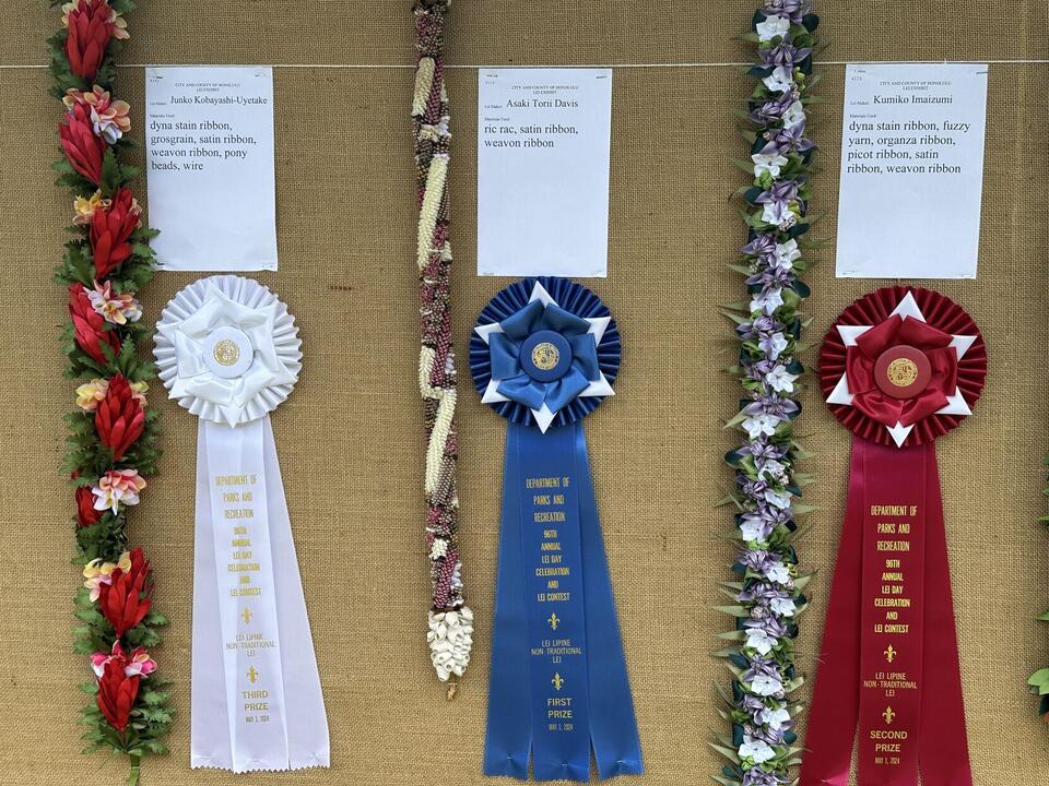Winners announced for the 2024 Lei Contest at the 96th Lei Day ...