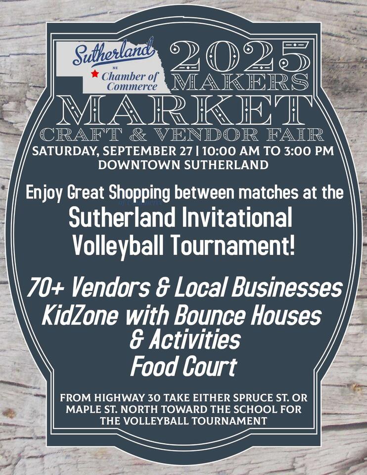 Downtown Sutherland Comes Alive Sept. 27 for the 5th Annual Makers ...