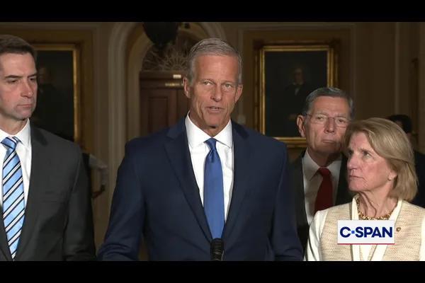 GOP Leader Thune Sticks By Cornyn After Trump Endorses Paxton in Texas ...