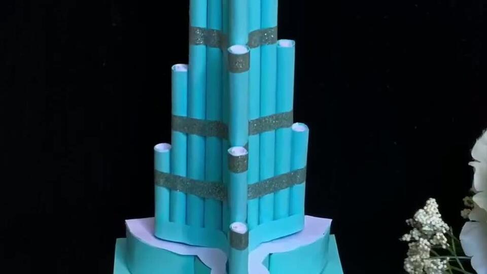 burjkhalifa dubai DIY papercraft papercrafts papermaking diyproject ...