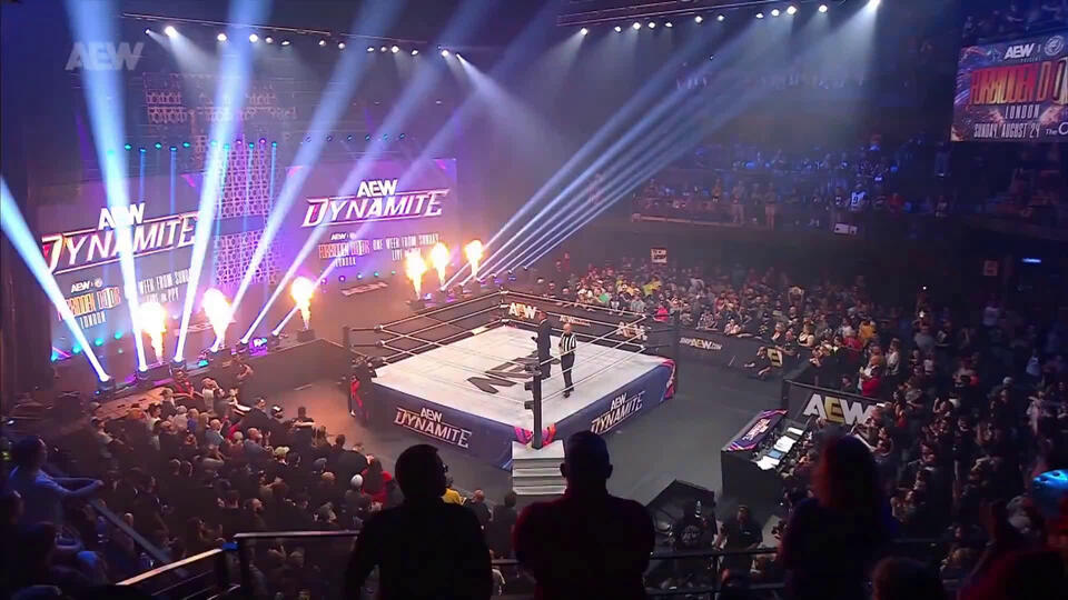 Epic Dynamite entrance: The Young Bucks, Kyle Fletcher & Josh Alexander ...
