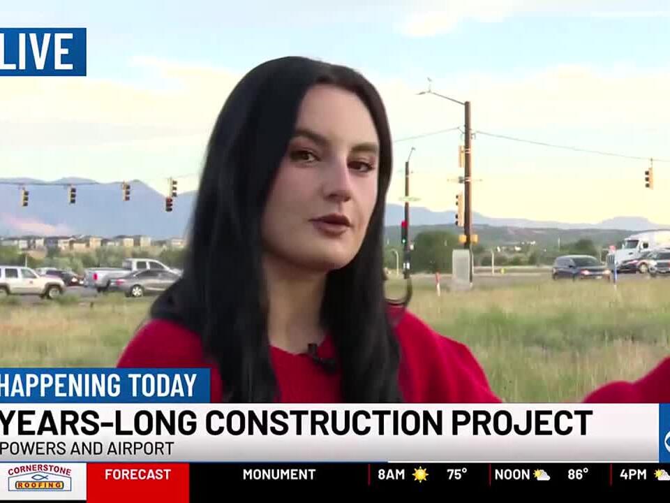 Years-long construction for new diverging diamond interchange along ...