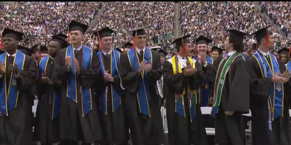 University of Notre Dame holds 2025 commencement ceremony - NewsBreak