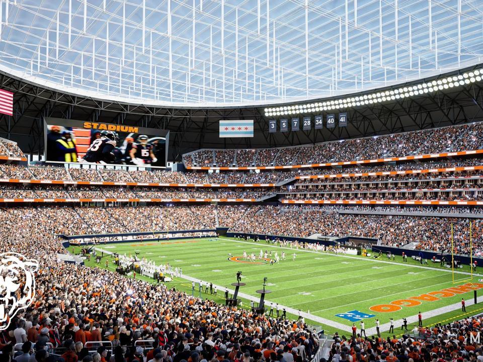 Bears release renderings for proposed new stadium on the lakefront